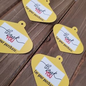 Office | Thank You Tags Product Customer Tag Newbright Bo | Poshmark